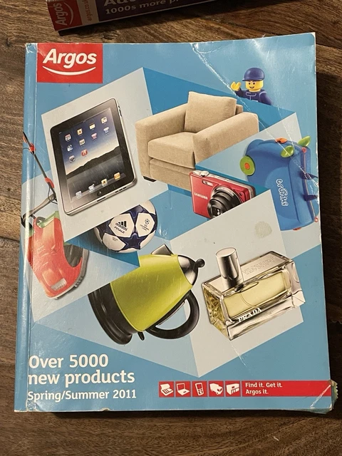 ARGOS CATALOGUE SPRING/SUMMER 2011 £26.70 - PicClick UK