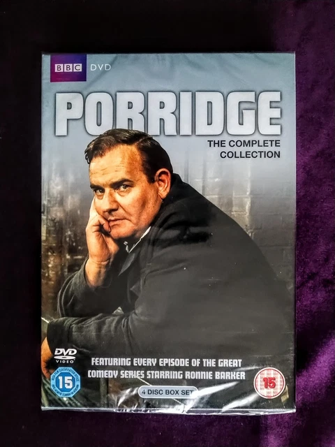 PORRIDGE DVD BOX Set REGION 2 (BBC Classic Comedy, Series 1, 2 & 3, NEW ...