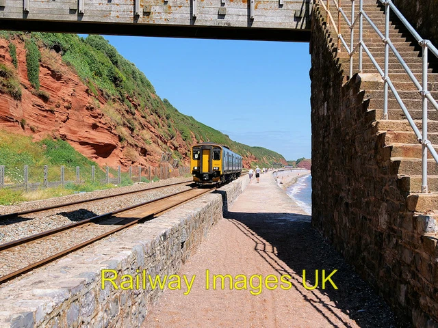 RAILWAY PHOTO CLASS 150 DMU 12x8 (A4) Sprinter Commuter Train near ...