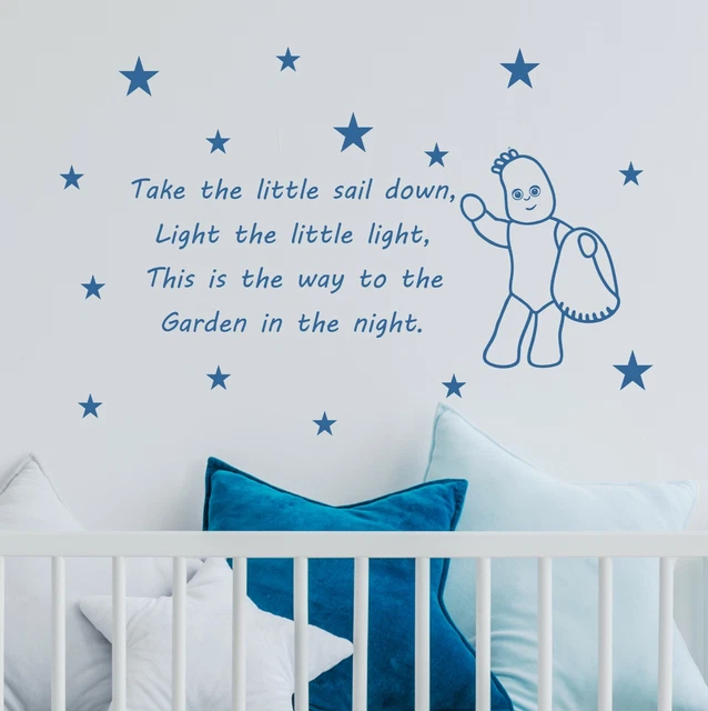 IGGLE PIGGLE WALL Sticker | In The Night Garden Decal Vinyl Adhesive ...