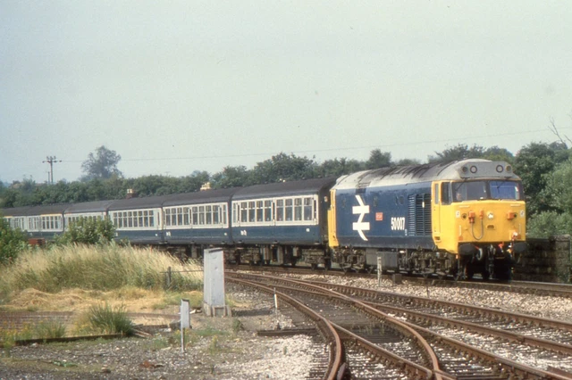 35MM RAILWAY SLIDE: COLOUR-RAIL: DE 970: CLASS 50: 50007 HERCULES £2.00 ...