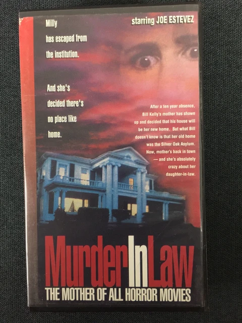 1989 MURDER IN Law VHS Joe Estevez Rare Horror Thriller ExRental ...