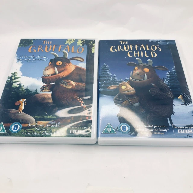 THE GRUFFALO & The Gruffalo's Child DVD Bundle Set Kids Childrens ...