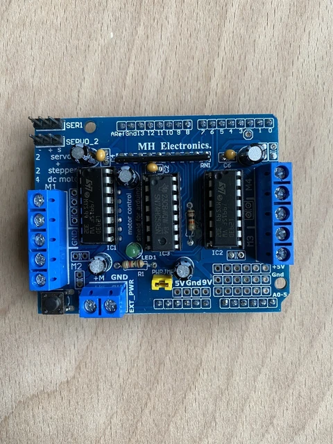 ARDUINO COMPATIBLE MOTOR shield £4.50 - PicClick UK ARDUINO COMPATIBLE MOTOR shield £4.50 - PicClick UK