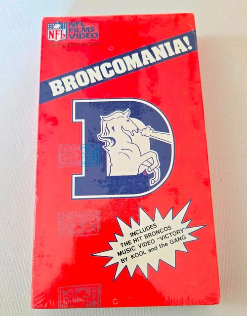 VINTAGE NFL FILM BRONCOMANIA Denver Broncos VHS Kool & the Gang Victory ...