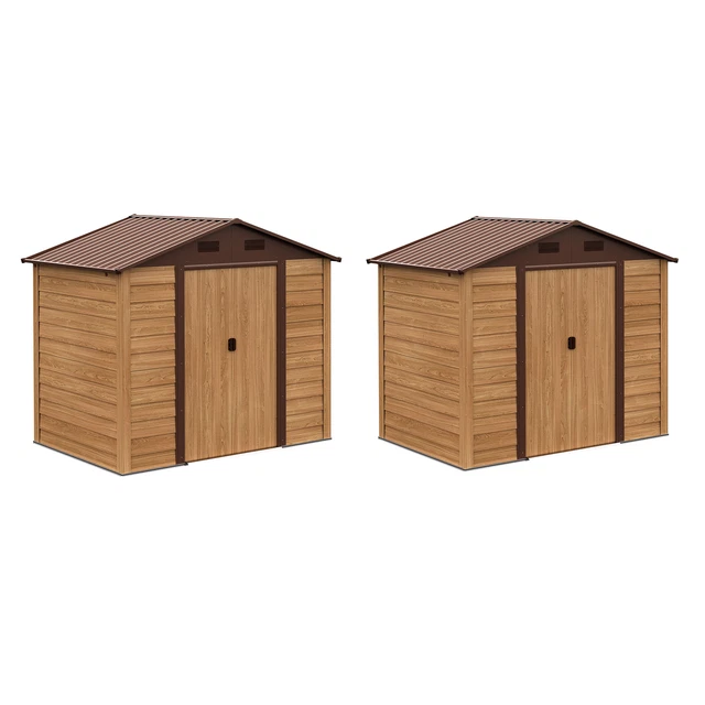 GARTENSCHUPPEN GERÄTESCHUPPEN GERÄTEHAUS Gartenhaus mit Fenster ...