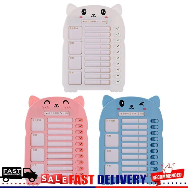 MY CHORES CHECKLIST Task Board Cute Daily Schedule Board Essential ...