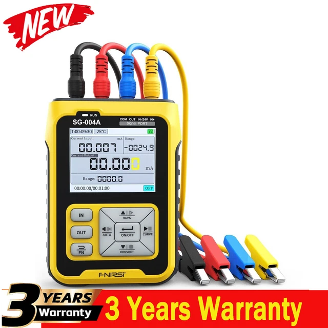 MULTI-FUNCTIONAL SIGNAL GENERATOR 4-20mA for PLC DCS System Adjustment ...