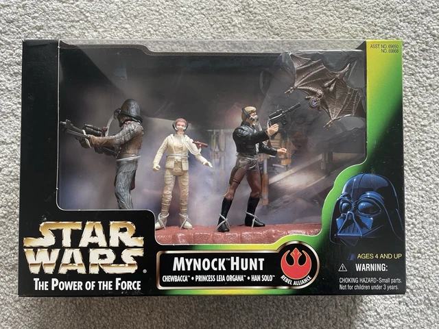STAR WARS POWER of The Force Mynock Hunt Action Figures $52.48 ...