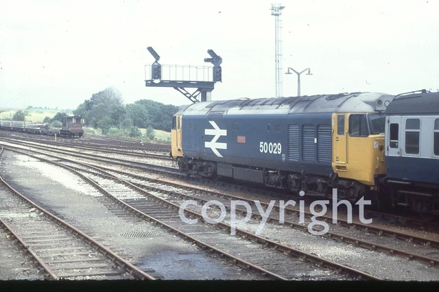 ORIGINAL DIESEL RAILWAY 35mm Slide 50029 Yeovil Junction 1902 £1.25 ...