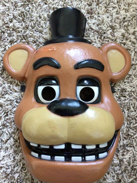 FIVE NIGHTS AT Freddy’s Plastic Freddy Fazbear Mask Cosplay 2016 Rubies ...