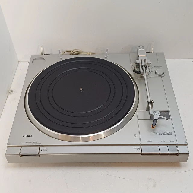 PHILIPS F7230 TURNTABLE Platine TESTED(*) Full Automatic Synchro ...