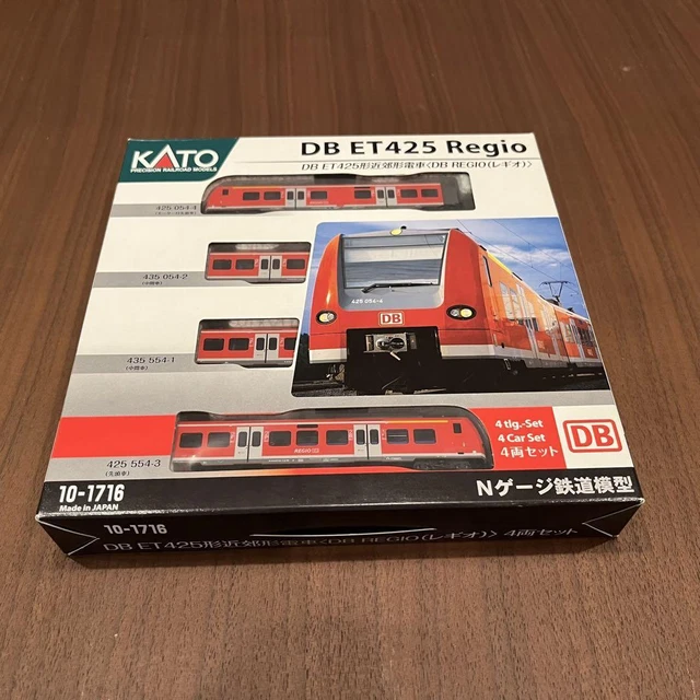KATO 10-1716 DEUTSCHE Bahn ET425 Regio 4-Car Set N Scale Train model ...