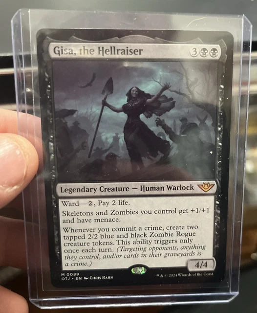 GISA, THE HELLRAISER M MTG Outlaws of Thunder Junction M/QUASI ...
