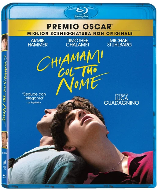 CHIAMAMI COL TUO Nome (Blu-ray) Armie Hammer Timothèe Chalamet Michael Stuhlbarg EUR 23,67 ...