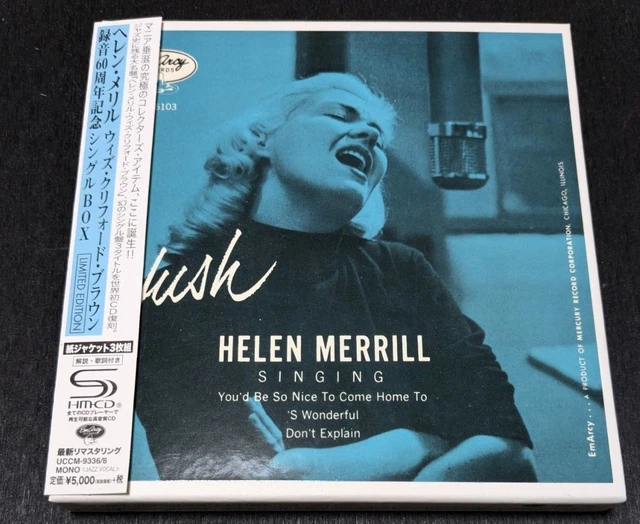 HELEN MERRILL AVEC boîte unique Clifford Brown 60th Anniversary édition ...