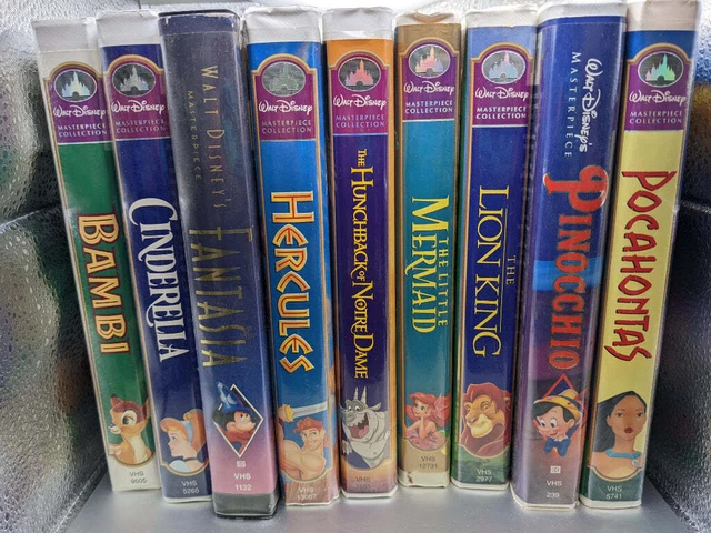 DISNEY MASTERPIECE/GOLD COLLECTION VHS tapes £18.20 - PicClick UK