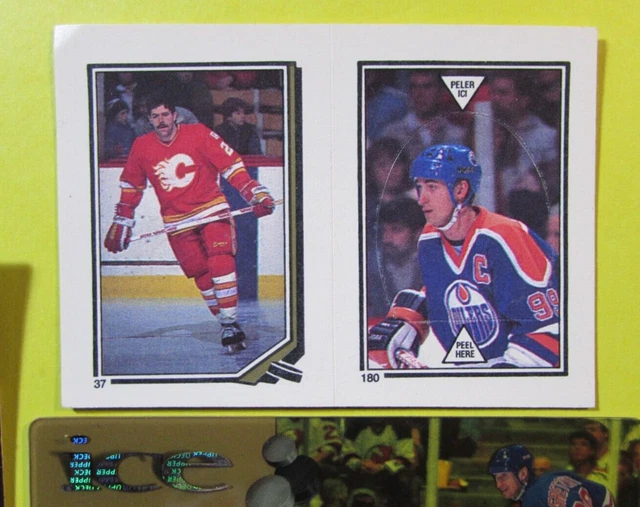 LOT WAYNE GRETZKY NHL Hockey Cards '87 OPC OILERS LA KINGS NY Ranger ...