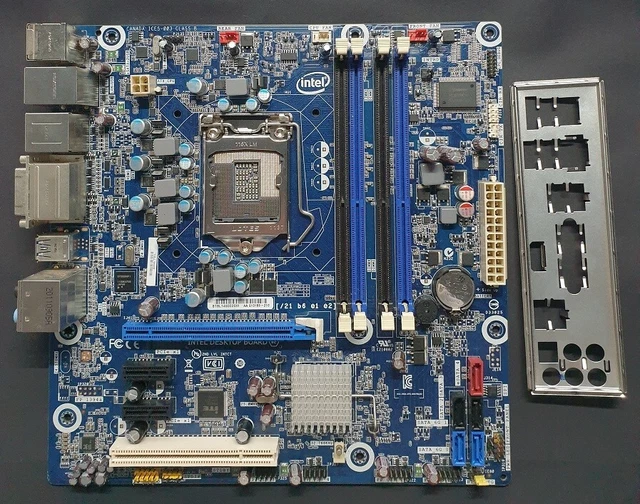INTEL DH67BL MOTHERBOARD with i7-2600s CPU and 8GB Ram + Wi-Fi EUR 54 ...