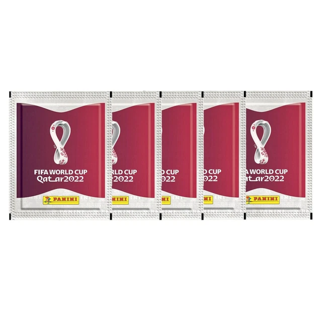 PANINI FIFA WORLD Cup Qatar 2022 Sticker Collection 5 Sealed Packs Brand New EUR 20,36 - PicClick FR