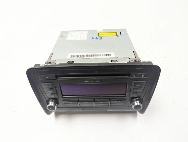 AUDI TT RADIO Cd Player Head Unit 7646643380 Mk2 8J 2007 £34.99 - PicClick UK