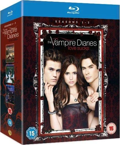 THE VAMPIRE DIARIES - Season 1-3 Complete [Blu-ray] [2012] [Region Free ...