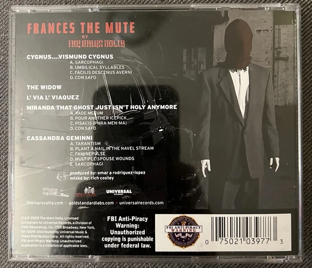 THE MARS VOLTA - Frances the Mute - The Mars Volta CD - Tested - PICS £ ...