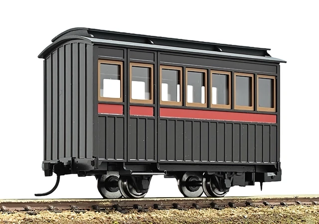 HON30/HOE/HON2-1/2 SCALE ARU-MODEL 4-Wheel Narrow Gauge Passenger Car ...