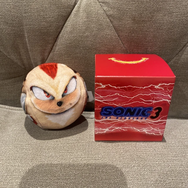 MCDONALDS SONIC THE Hedgehog 3 Happy Meal Toy Ball RARE GOLD SUPER SONIC BNIB £9.99 - PicClick UK