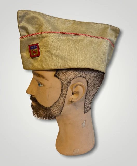 WWII US ARMY 38th Field Artillery Pin Garrison Cap Hat Khaki £23.03 ...