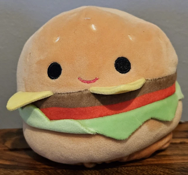 SQUISHMALLOW FLIP A mallows carl the burger pep the pizza Plush Soft ...