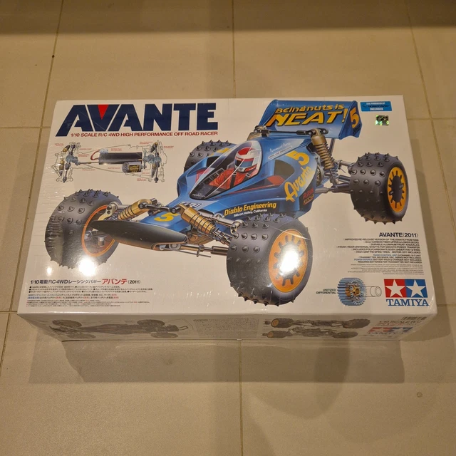 NEW TAMIYA 58489 Avante 2011 1/10 RC 4WD SEALED Kit - with Hobbywing ...