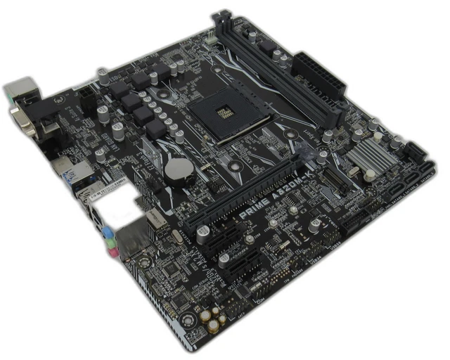 ASUS PRIME A320M-K AMD A320 mATX AM4 Motherboard With IO Shield £39.95 ...
