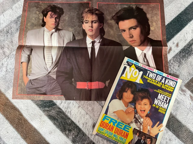 NO1 MAG MAY 84 Duran Duran poster, Tracey Ullman, Wham, Style Council ...