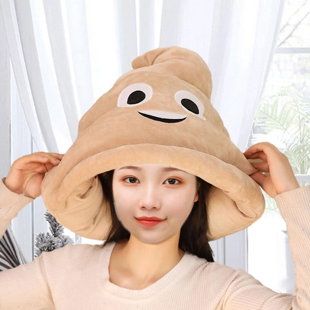 PLUSH POOP HAT Cute Fake Poop Costume Hats for Masquerade Stage ...