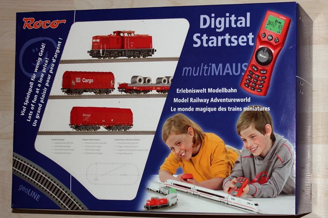 1:87 H0 DIGITAL-STARTSET mit Diesellokomotive BR 204 Güterzug DB - Roco ...
