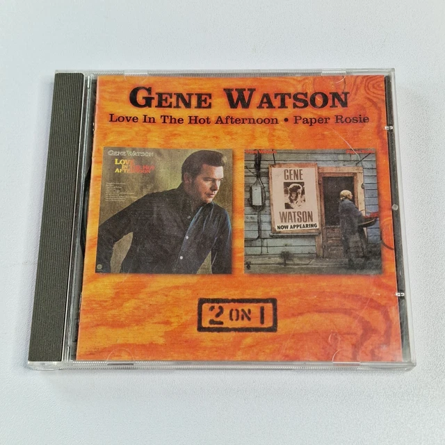 GENE WATSON: LOVE in the Hot Afternoon / Paper Rosie (CD Album, 2002) HUX036 EUR 11,99 - PicClick IT