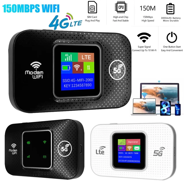 ROUTER WLAN MOBILE, router portatile 4G/5G LTE hotspot mobile WiFi 150 ...