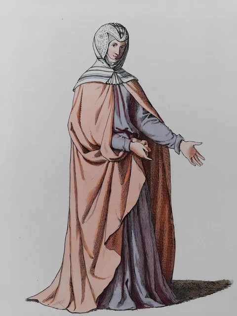 NOBLE ESPAGNE XVE SIECLE COSTUME MODE LITHOGRAPHIE 1861 MERCURI L23 EUR ...