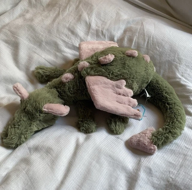 JELLYCAT 50CM DRAGON Plush: Special Edition Matcha Green Soft Toy BNWT ...