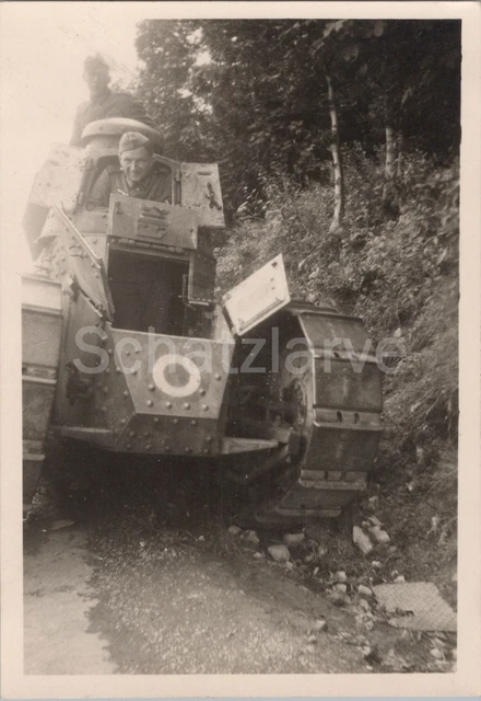 FOTO, NA. KP. 1/666, frz. Panzer FT17, Hartmannsweilerkopf, FRA 1940 ...