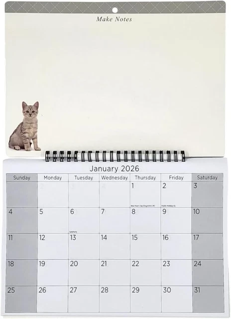 2026 HANGING WIRO Memo Board Wipe Off Pen Planner Wall Calendar Size 38 ...