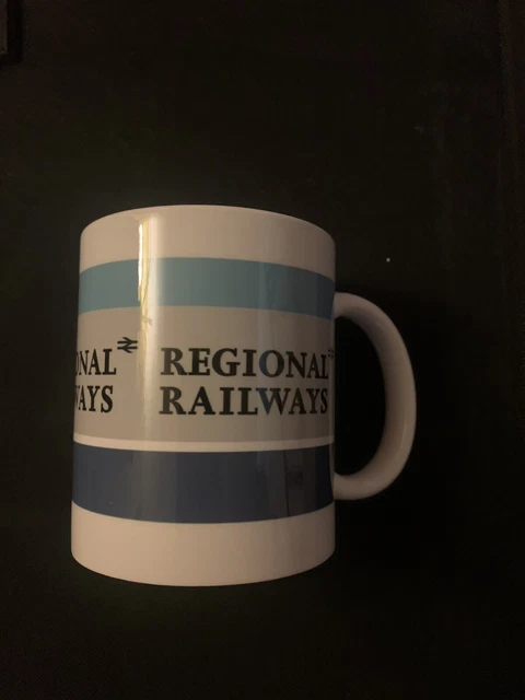 BRITISH RAIL REGIONAL Railways Logo Livery Railway Cup Mug £6.50 ...
