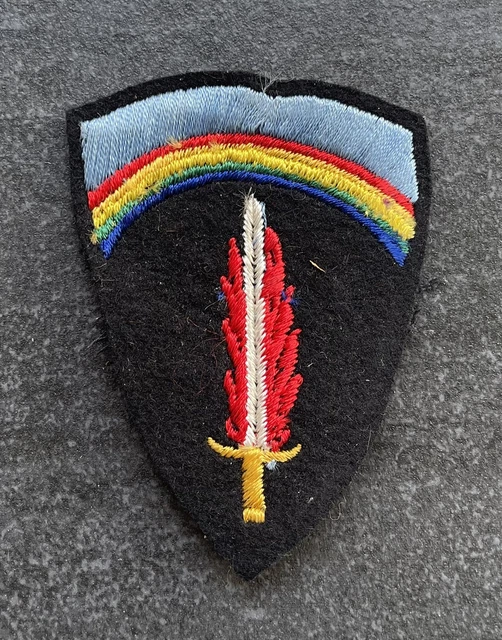 GENUINE WW2 SHAEF British Made Formation Sign Cloth Badge £40.00 ...