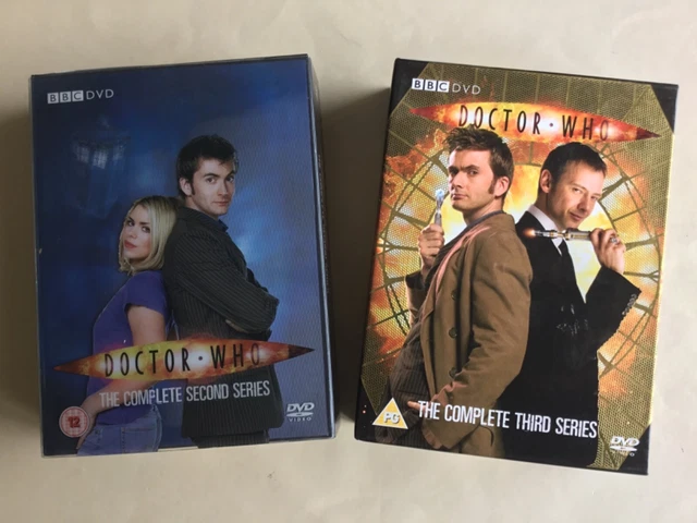 DOCTOR WHO COMPLETE Second & Third Season DVD Box Set EUR 13,99 ...
