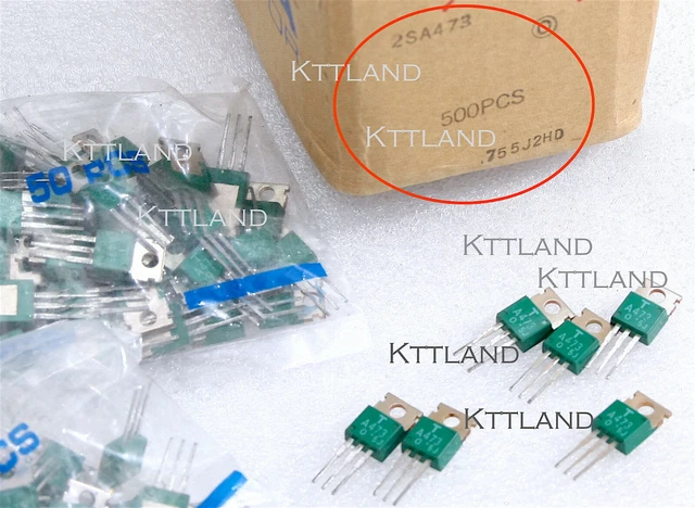GENUINE ORIGINAL TOSHIBA 2SA473 PNP Transistor Japan made X 20 pcs in 1 ...