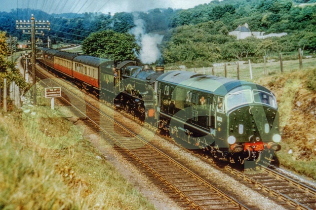 UK DIESEL TRAIN Railway Photograph Of Class 22 D6331. Rm22-12 £1.70 ...