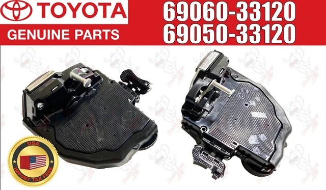 TOYOTA LEXUS GENUINE LOCK ASSY, REAR DOOR W/MOTOR, Right & Left Set OEM ...