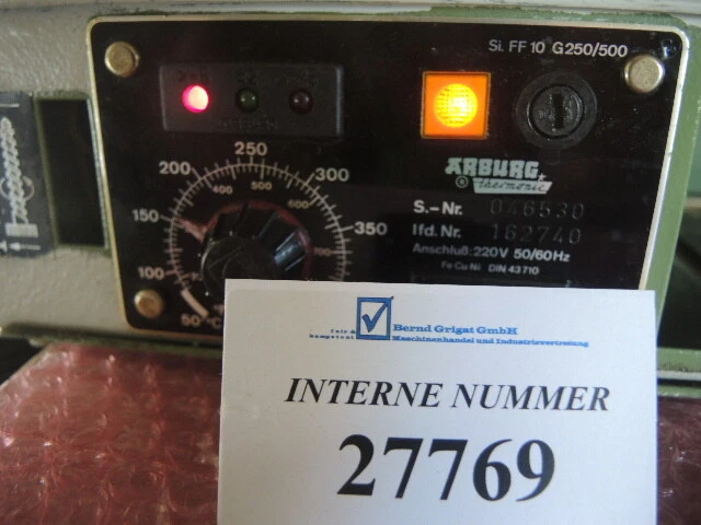 TEMPERATURE CONTROLLER, SN. 46,530, Thermonic, Arburg Spare Parts £341. ...