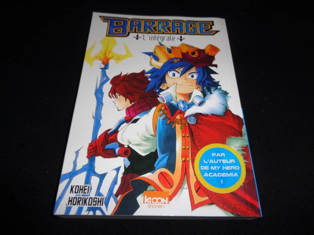 MANGA BARRAGE INTEGRALE / Kohei Horikoshi / Ed Ki-Oon 2021 Vf Nm EUR 6 ...